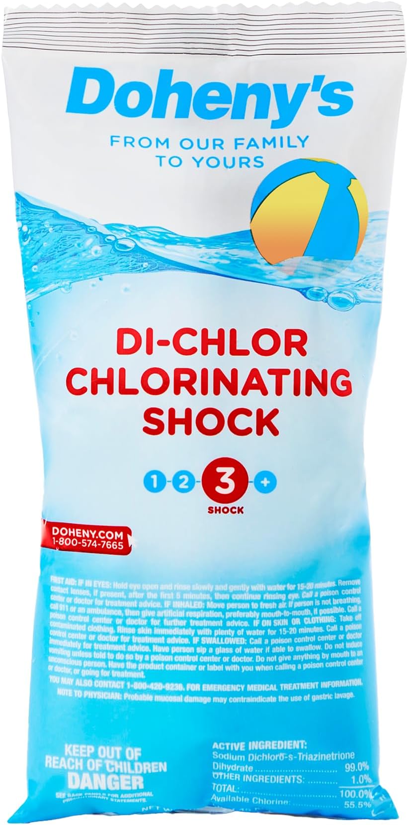 Amazon.com : Re-Fresh Chlorine Pool Shock - 12 X 1 lb. bags : Patio ...