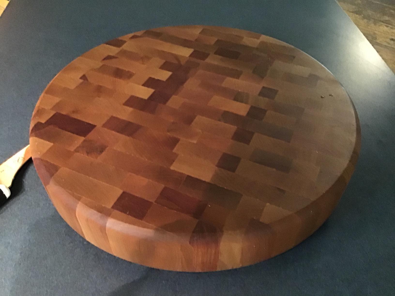 Amazon.com: Catskill Craftsmen 14-Inch Round Slab with Feet: Cutting ...
