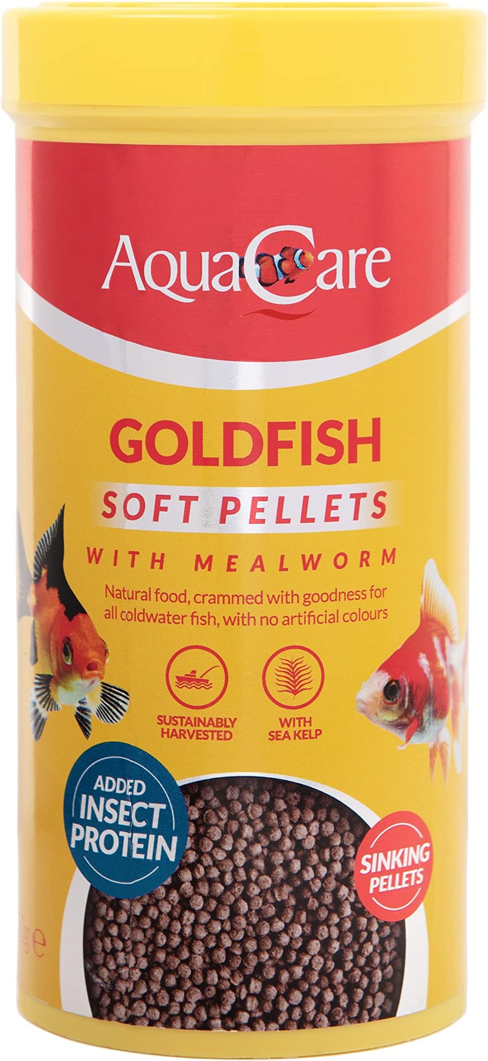 AquaCare Goldfish Soft Pellets Complete and Varied Food for All ...