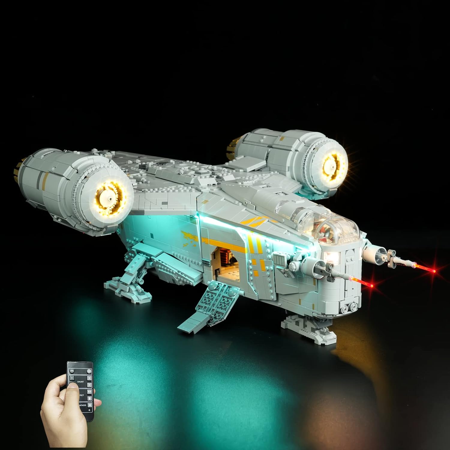 Amazon.com: DALDED LED Lights kit for Lego 75331 The Razor Crest ...