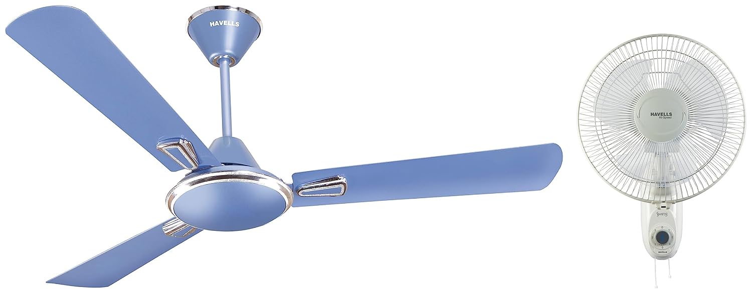 Buy Havells Festiva 1200mm Dust Resistant Ceiling Fan (Ocean Blue ...