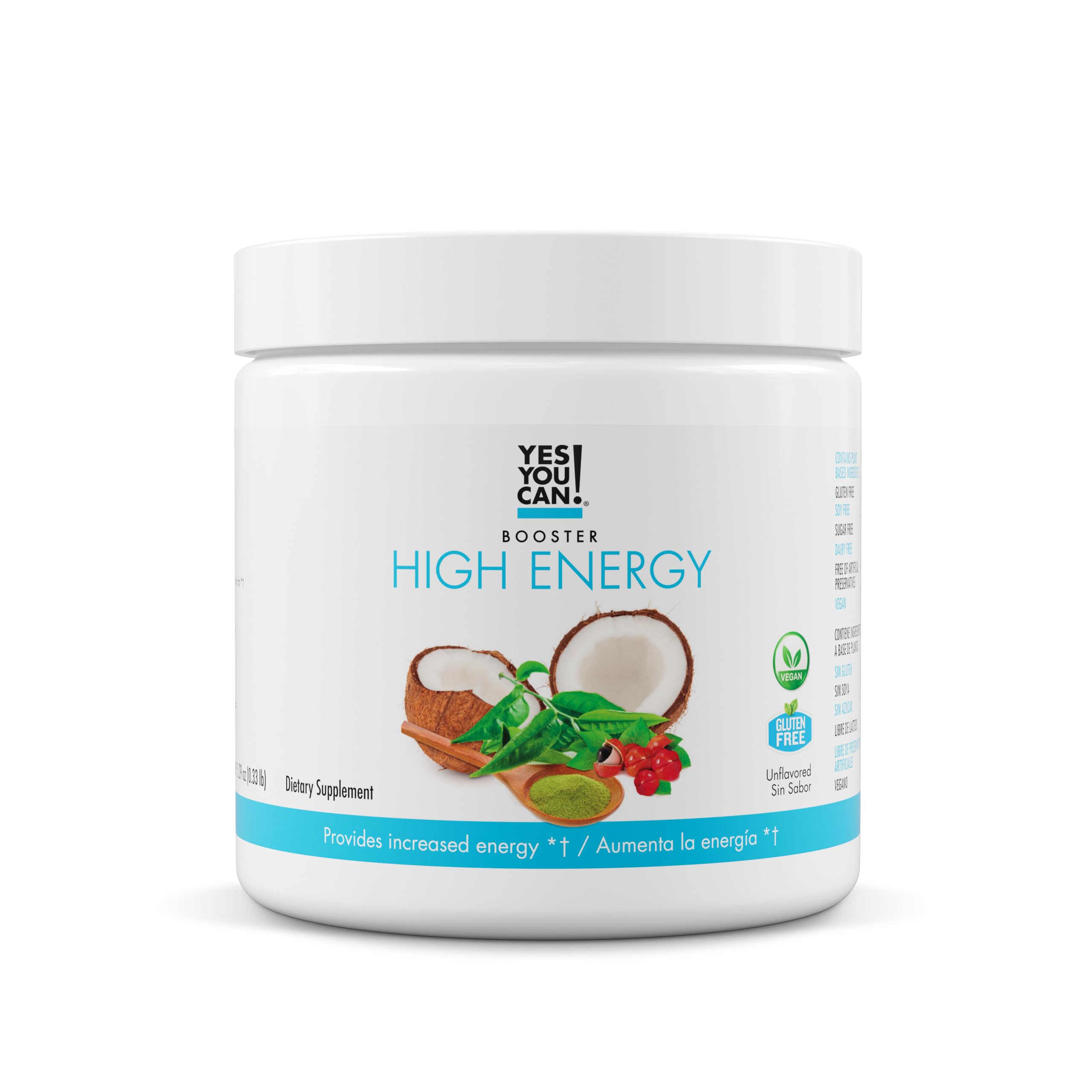Amazon.com: Yes You Can! Shake Booster High Energy Powder Drink Mix ...