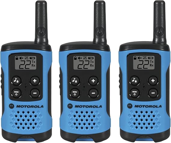 Amazon.com: Motorola T100TP Talkabout Radio, 3 Pack : Electronics