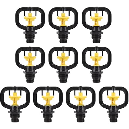 Amazon.com : Orbit 10 Pack Spinning Shrub Sprinkler Head : Patio, Lawn ...
