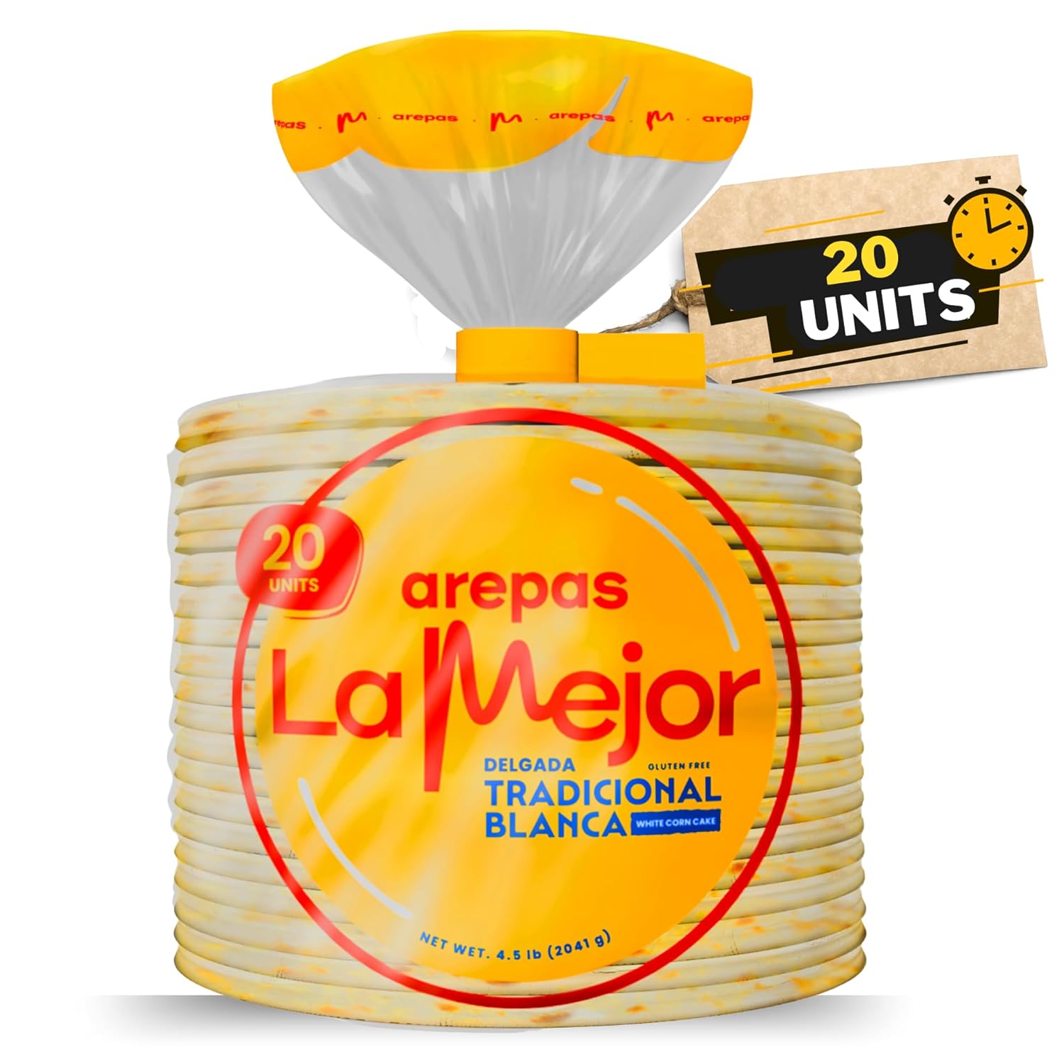 Amazon.com: Arepas La Mejor Arepas Colombianas (20 units) Traditional ...