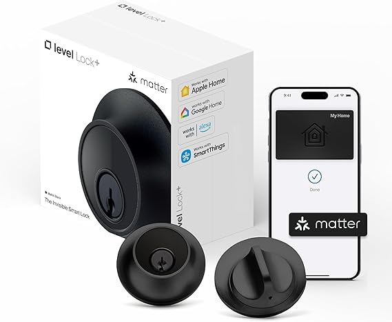 Level Lock+ (Matter) Smart Lock - World's Smallest, Most Advanced ...