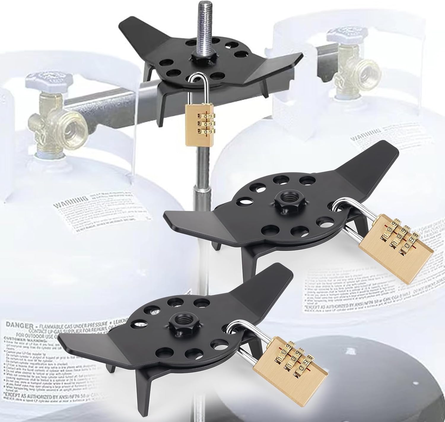 Amazon.com: RV Propane Lock（2 Sets）， Rv Battery Lock,RV Propane Tank ...