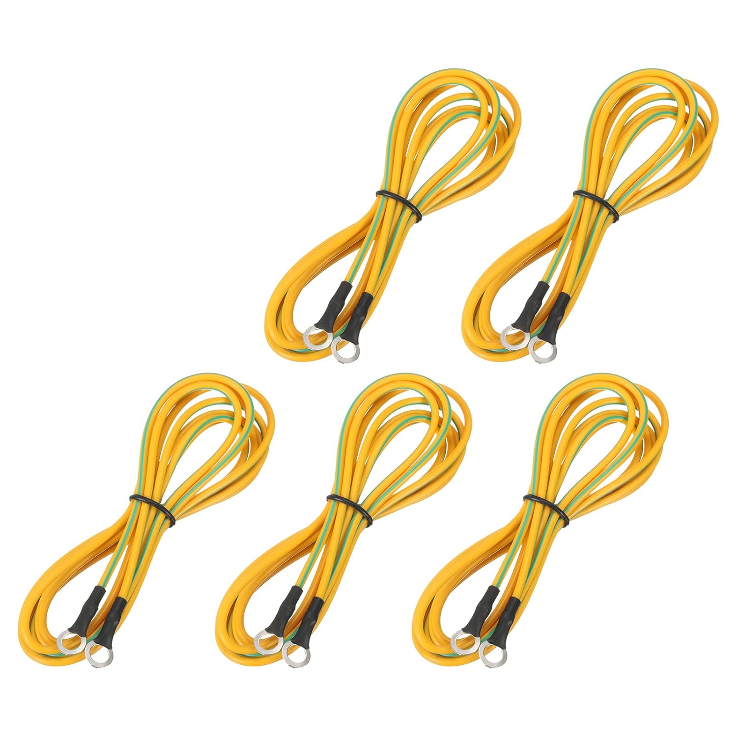 Amazon.co.jp: uxcell ESD Grounding Cable Cord 180cm/70.87" Length ...