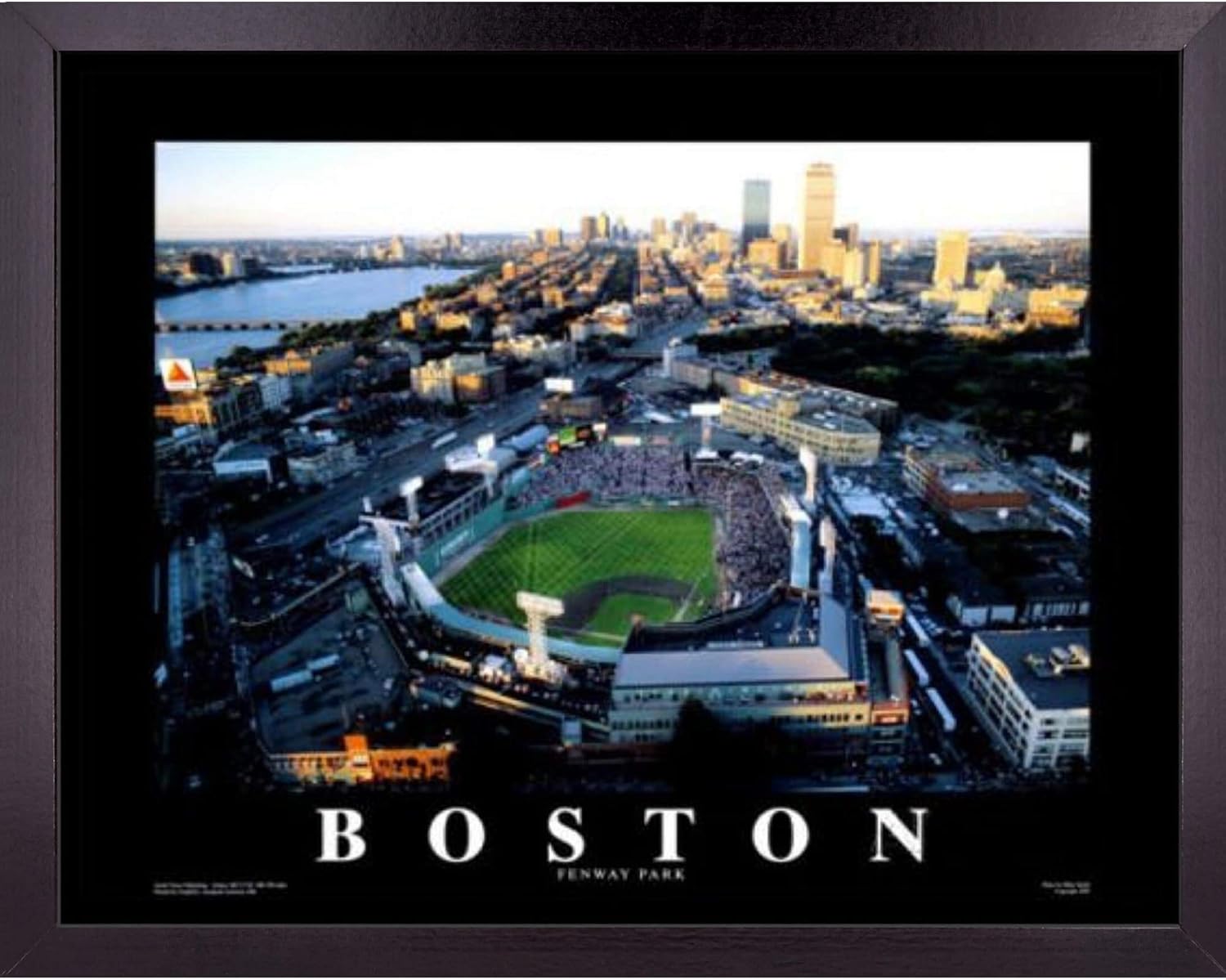 Amazon.com: Boston All Star Baseball Game Stadium Poster Wall Art Decor ...