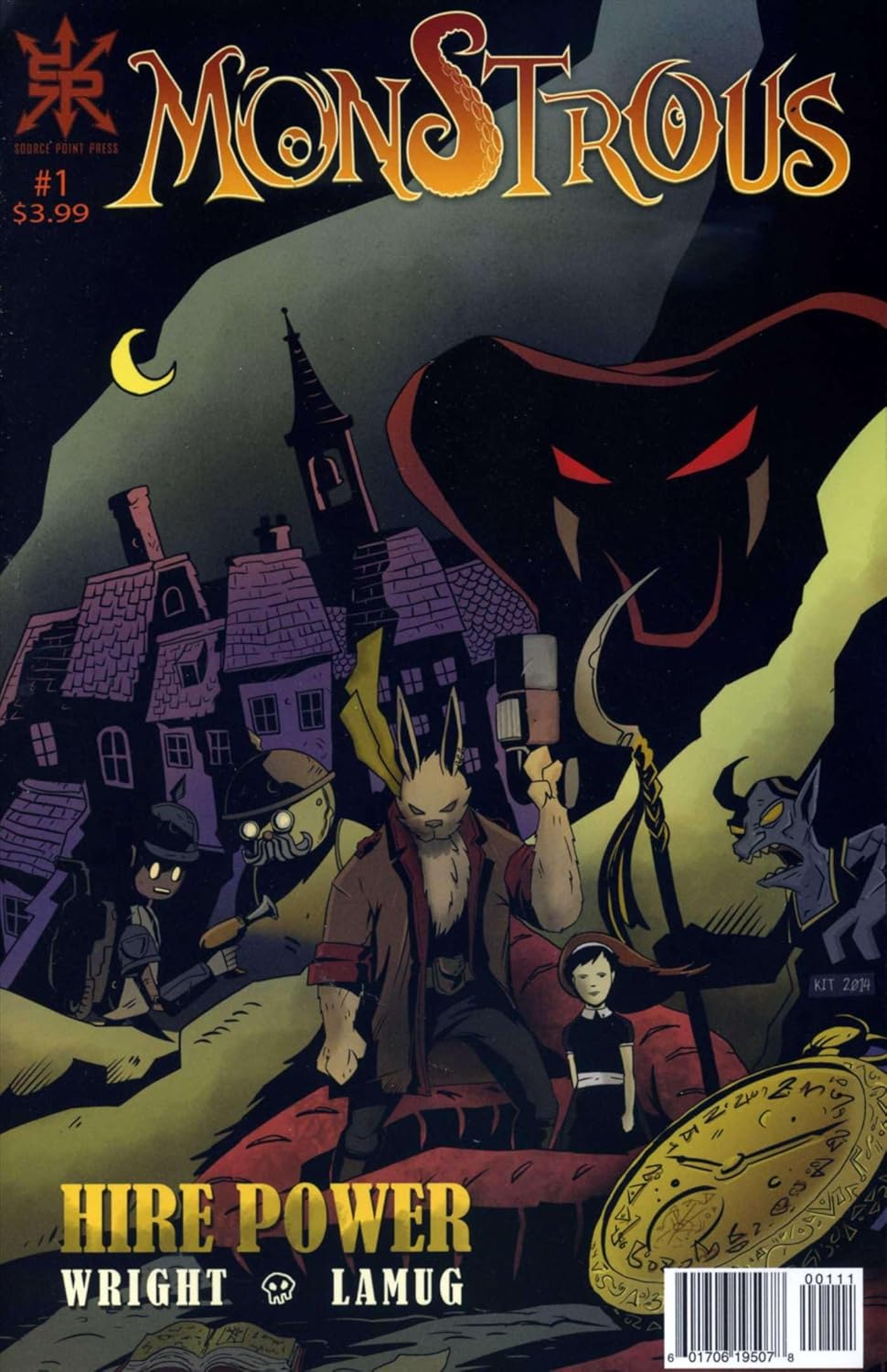 Amazon.com: Monstrous #1 VF/NM ; Source Point comic book | Hire Power ...