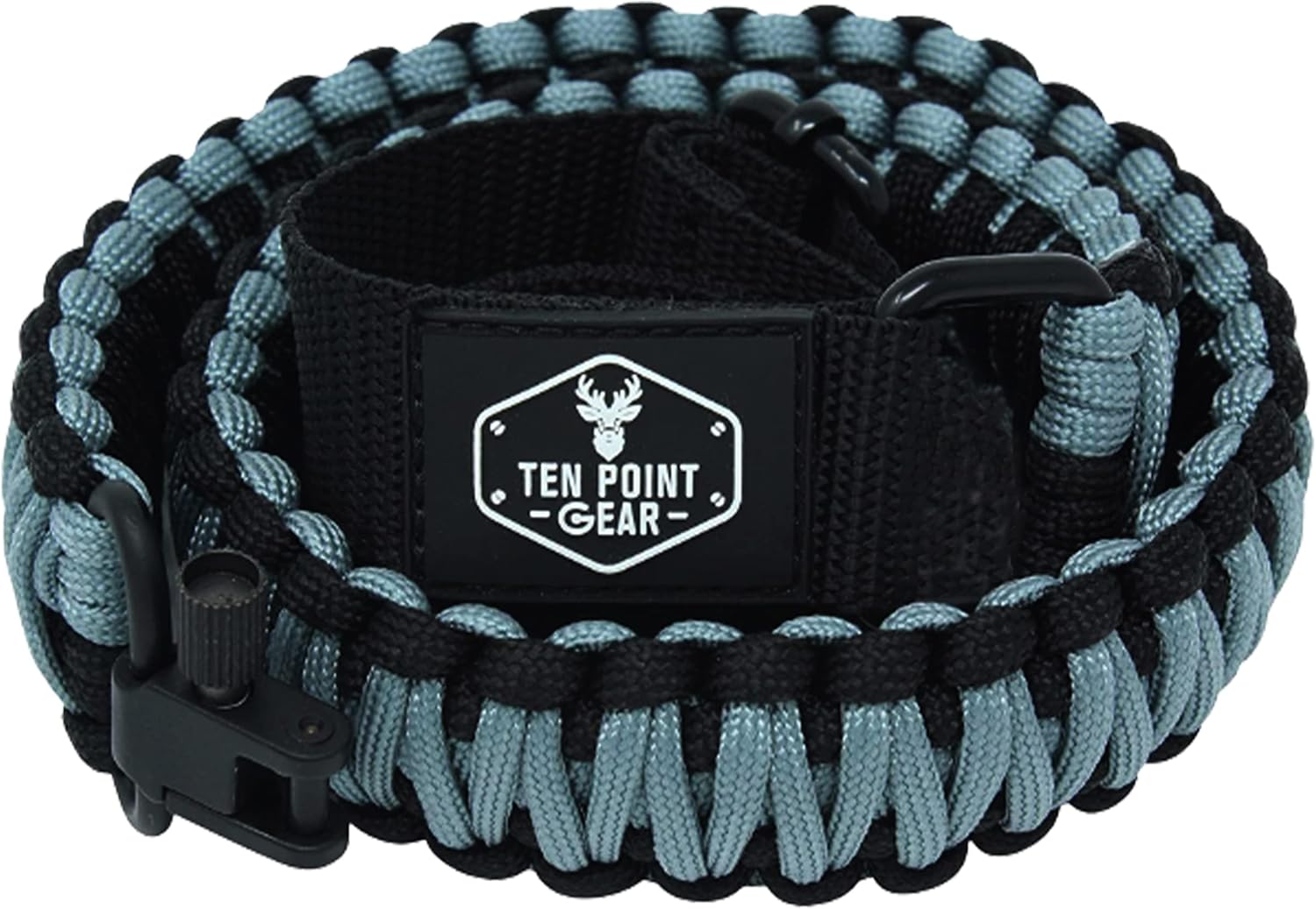 Amazon.com : Ten Point Gear Gun Sling Paracord 550 Adjustable w/Swivels ...