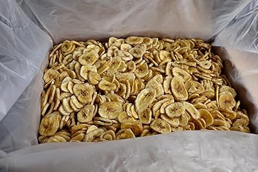 Amazon.co.jp: バナナチップス 6.35kg (1box) 業務用 大容量 ココナッツオイル使用 フィリピン産地直輸入 食塩不使用 保存料不使用 ドライバナナ ドライフルーツ ...