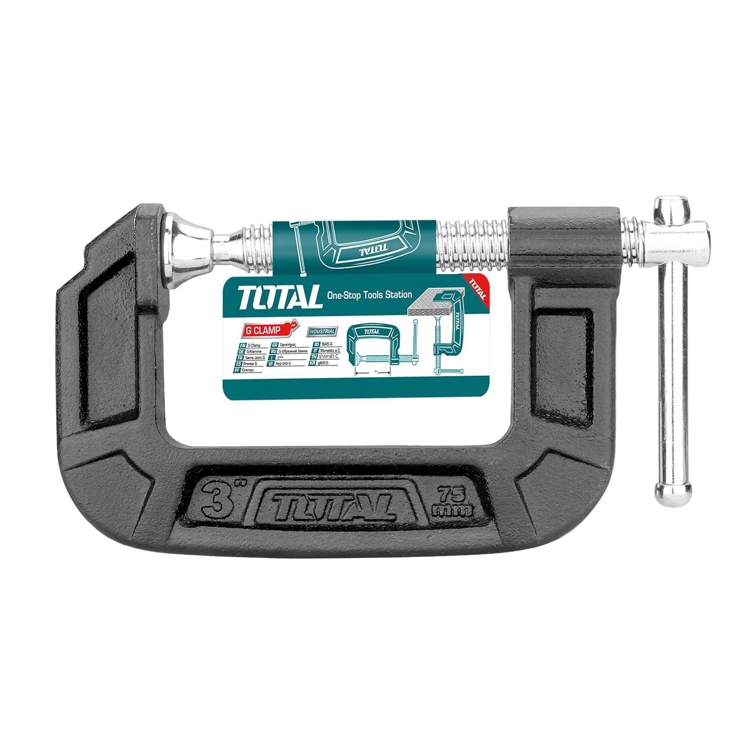 Total G Clamp 6", Cast Iron THT13161 : Amazon.in: Home Improvement