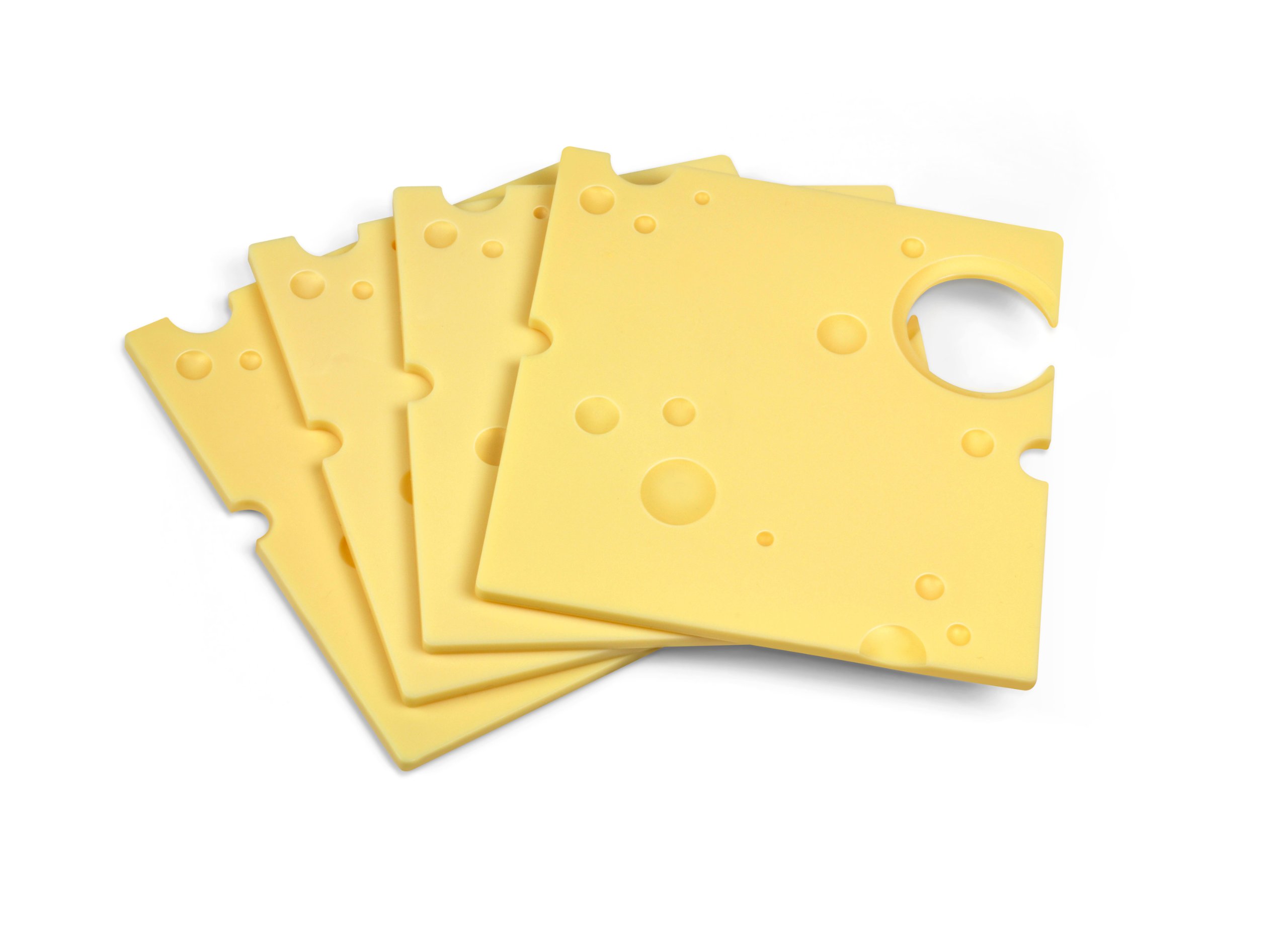 Snapklik.com : Genuine Fred SWISS DISH Cheese Slice Party Plates