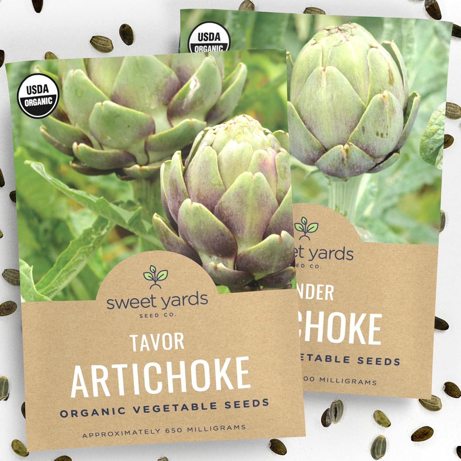 Amazon.com : Organic Artichoke Seeds Home Garden Variety Pack - Non-GMO ...