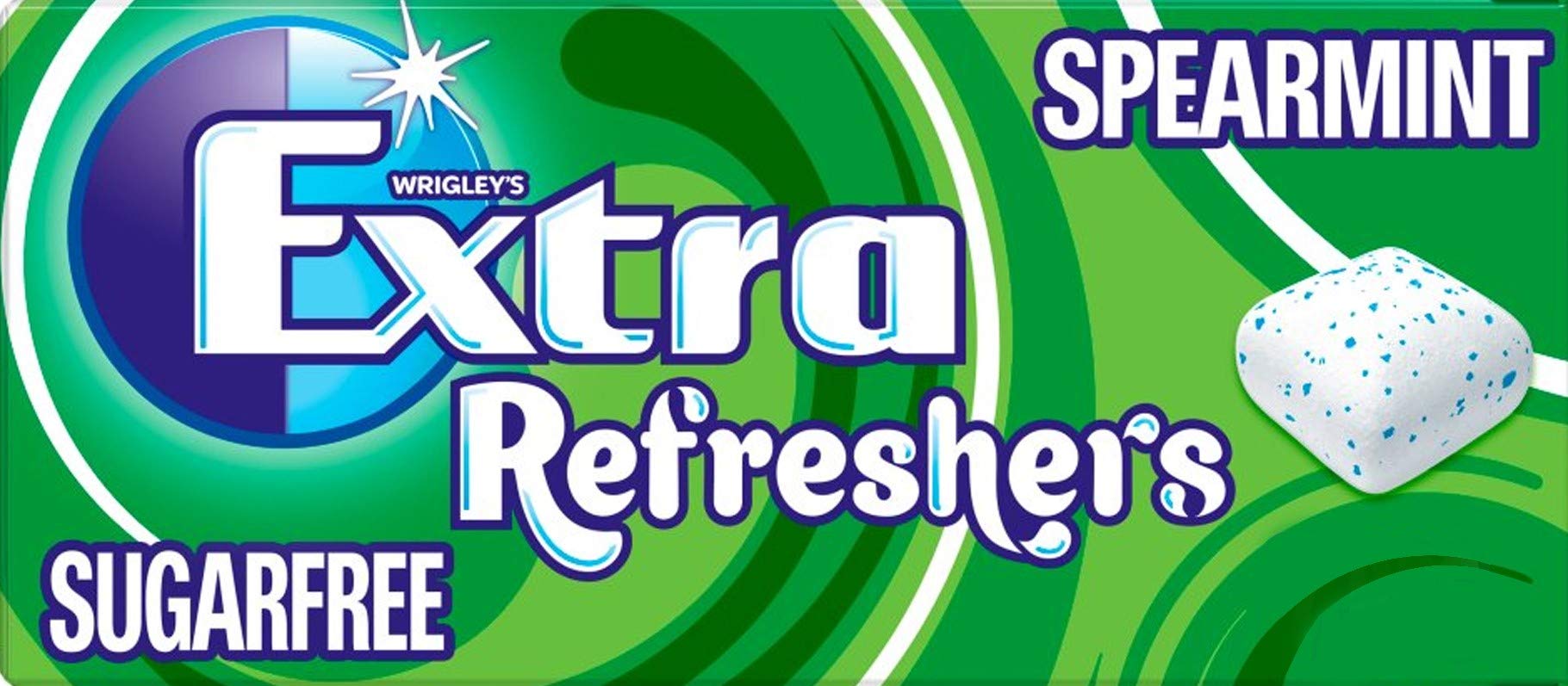Buy Extra Refreshers Spearmint Sugarfree Chewing Gum Handy Box 7 Pieces ...