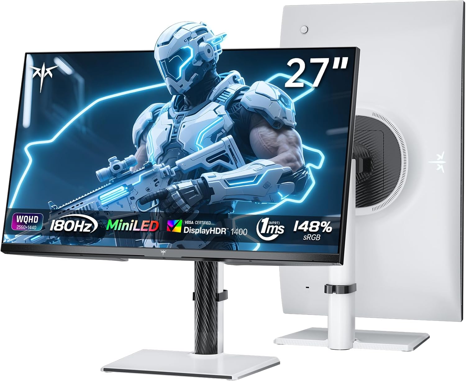 KTC Mini LED Monitor 27 Inch | Gaming Monitor | 2K@180Hz QHD ...