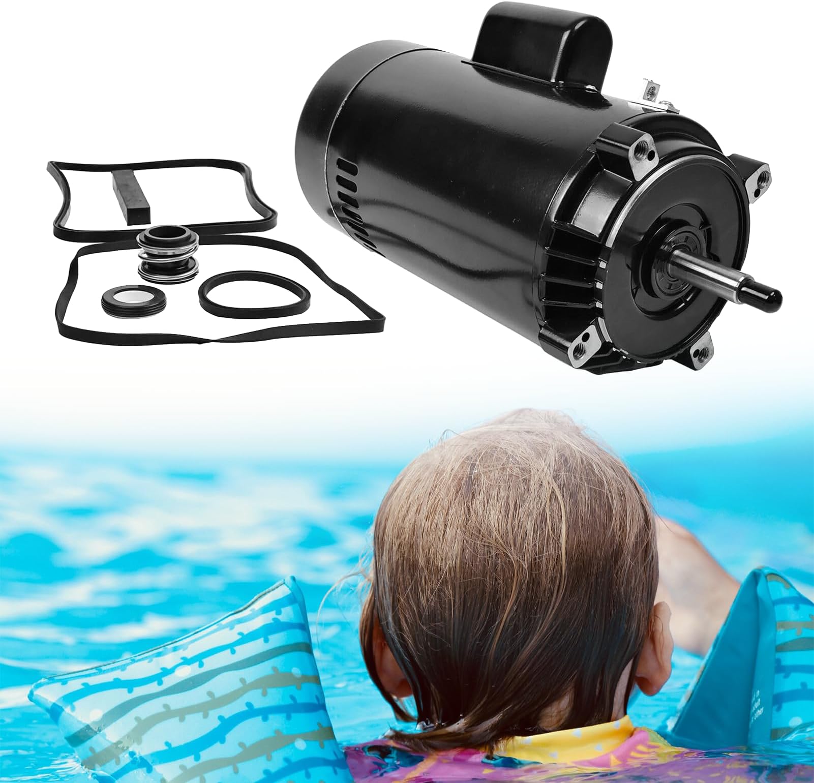 Amazon.com: GOMADEIT UST1202 Pool Pump Motor replace Century AO Smith ...