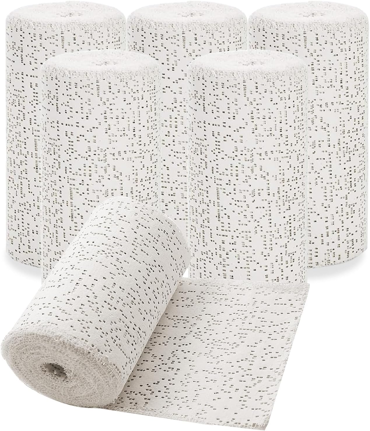 Amazon.com: LOSYHU 6 Pack Plaster Cloth Rolls 6" x 15ft Plaster ...
