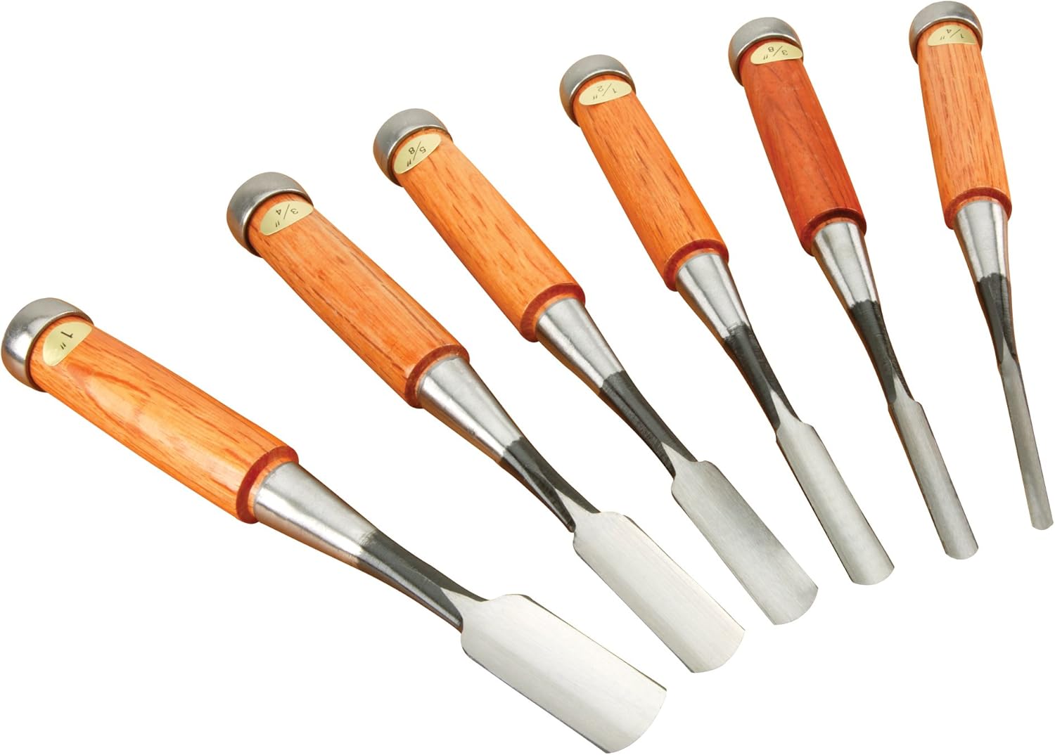 Grizzly G7957 Japanese Gouge, 6-Pack - Wood Gouge - Amazon.com