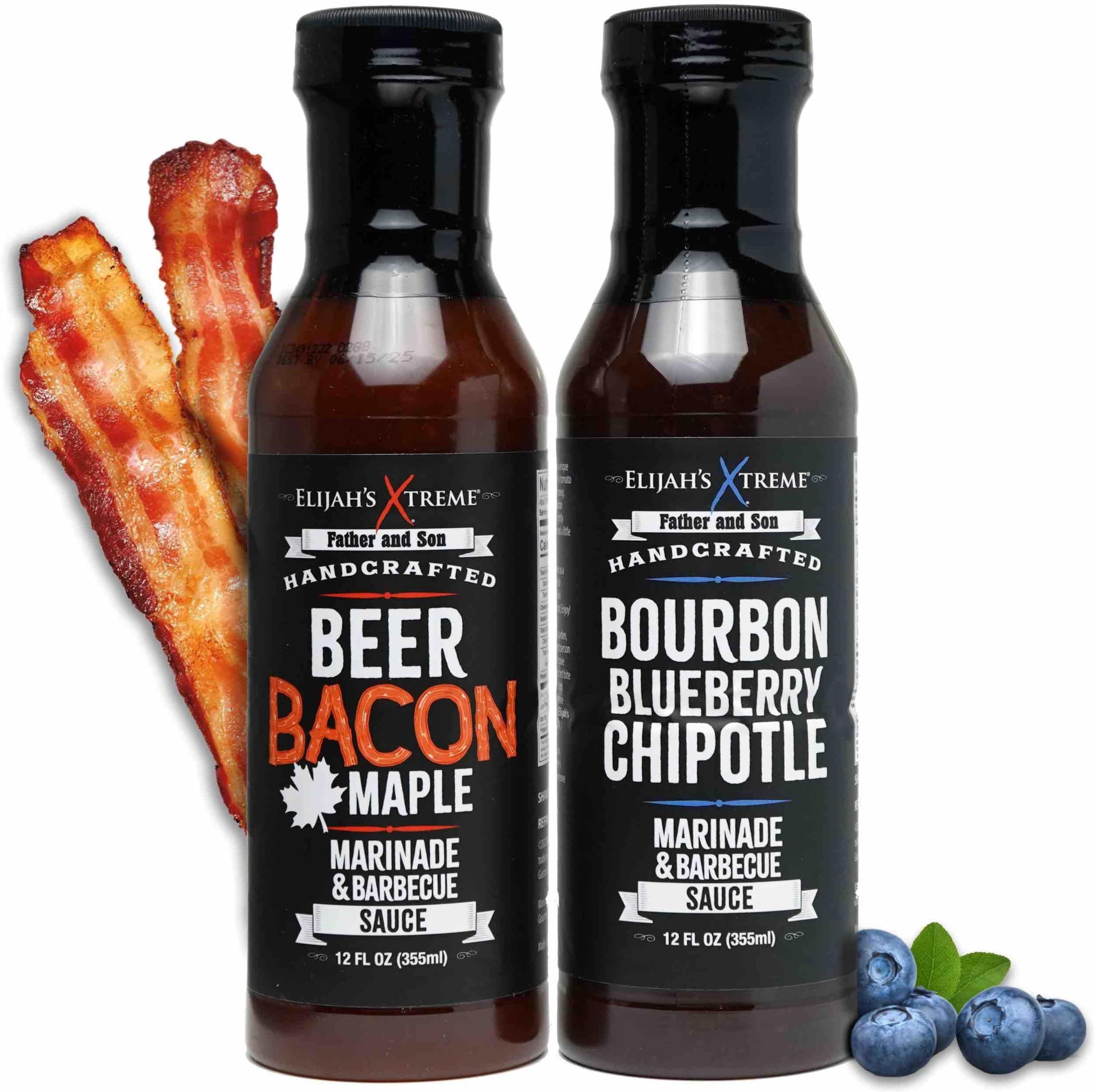 Amazon.com : Elijah's Xtreme BBQ Bundle: Beer Bacon Maple BBQ Sauce and ...