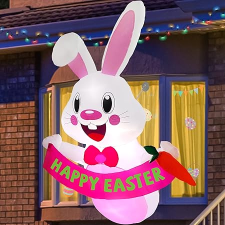 Amazon.com: Joiedomi 4 FT Halloween Inflatable Ghost with Candy Broke ...