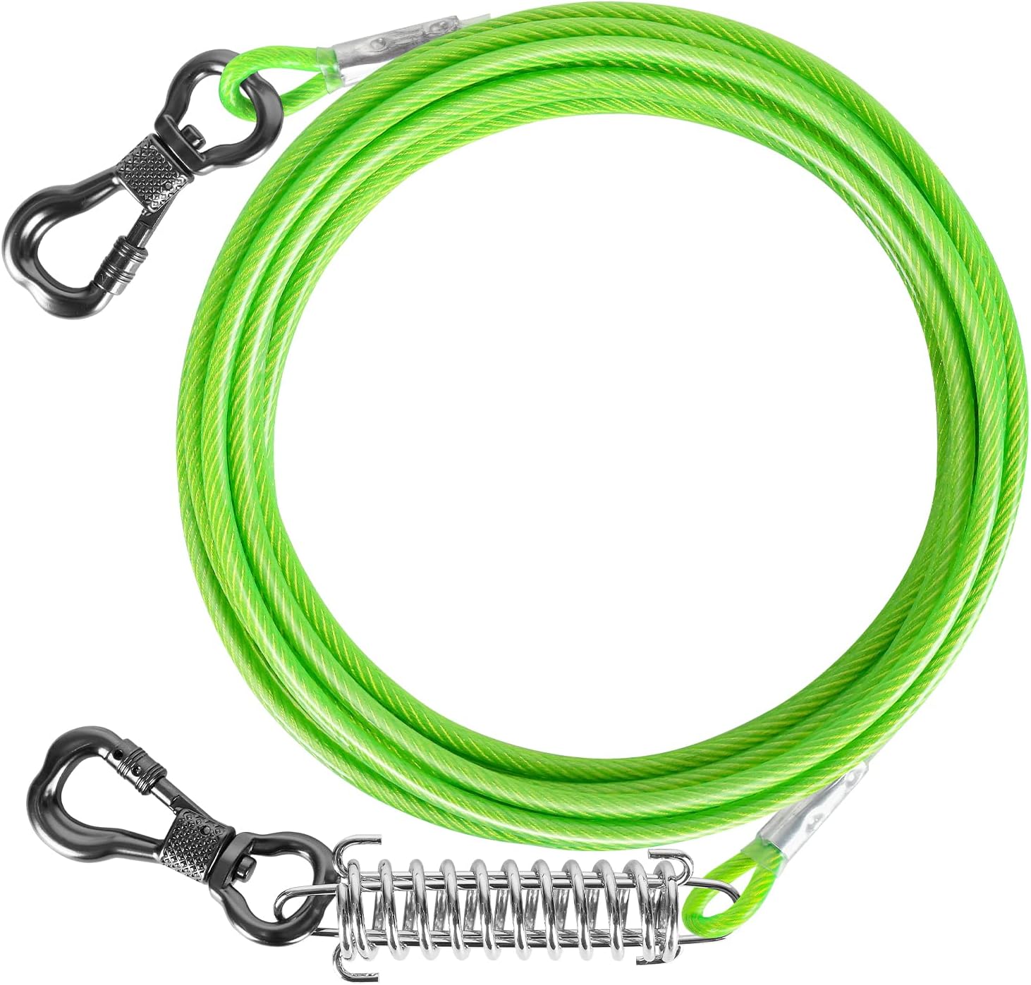 Amazon.com : Tresbro 15 ft Dog Tie Out Cable, Heavy Duty Dog Chains for ...