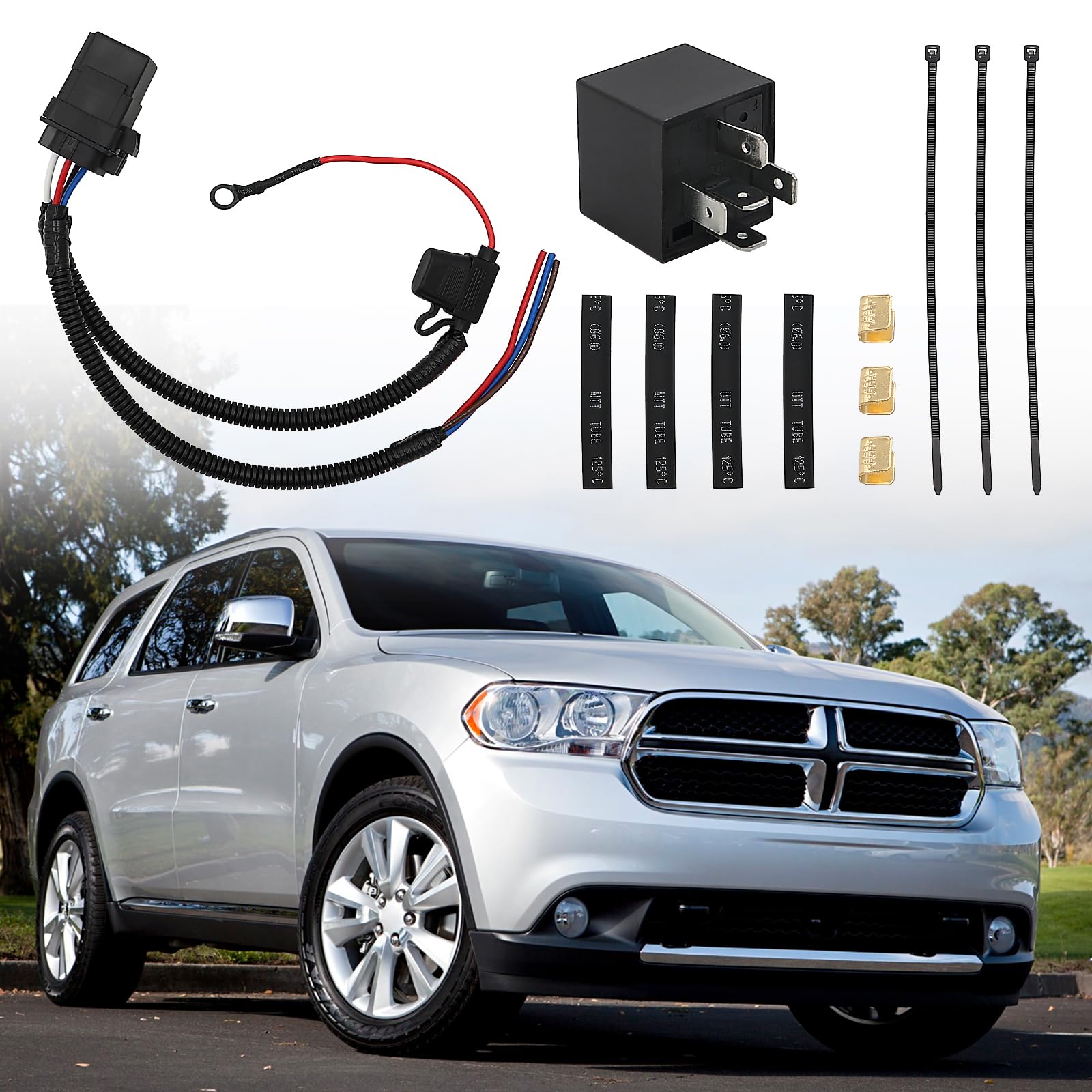 Amazon.com: Fuel Pump Relay Wiring Kit for 2011-2013 Grand Cherokee ...