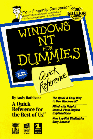 Windows Nt 4 for Dummies: Quick Reference: Hilley, Valda: 9781568849928 ...