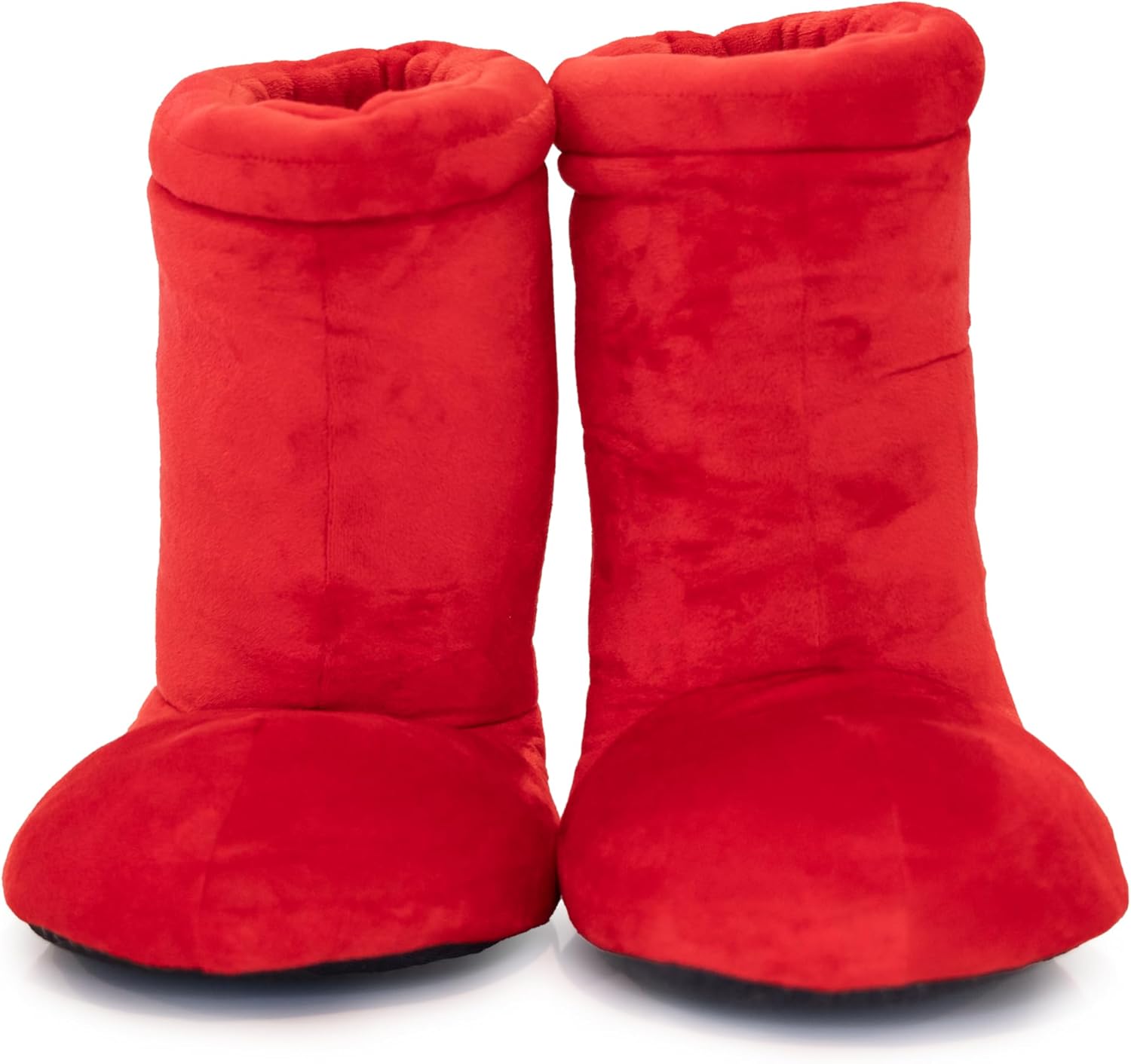 Amazon.com | Snuggaboos Big Red Plush Boots- Incredidbly Soft and ...