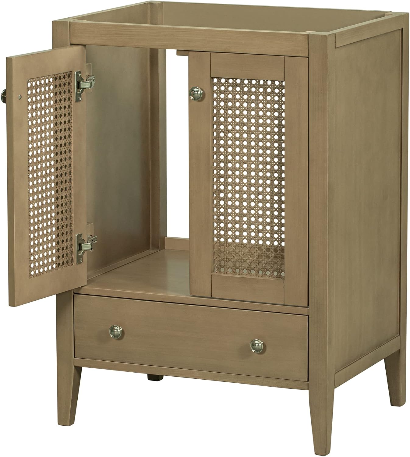 Amazon.com: Merax 24" Bathroom Vanity Cabinet Base Only, Solid Wood ...