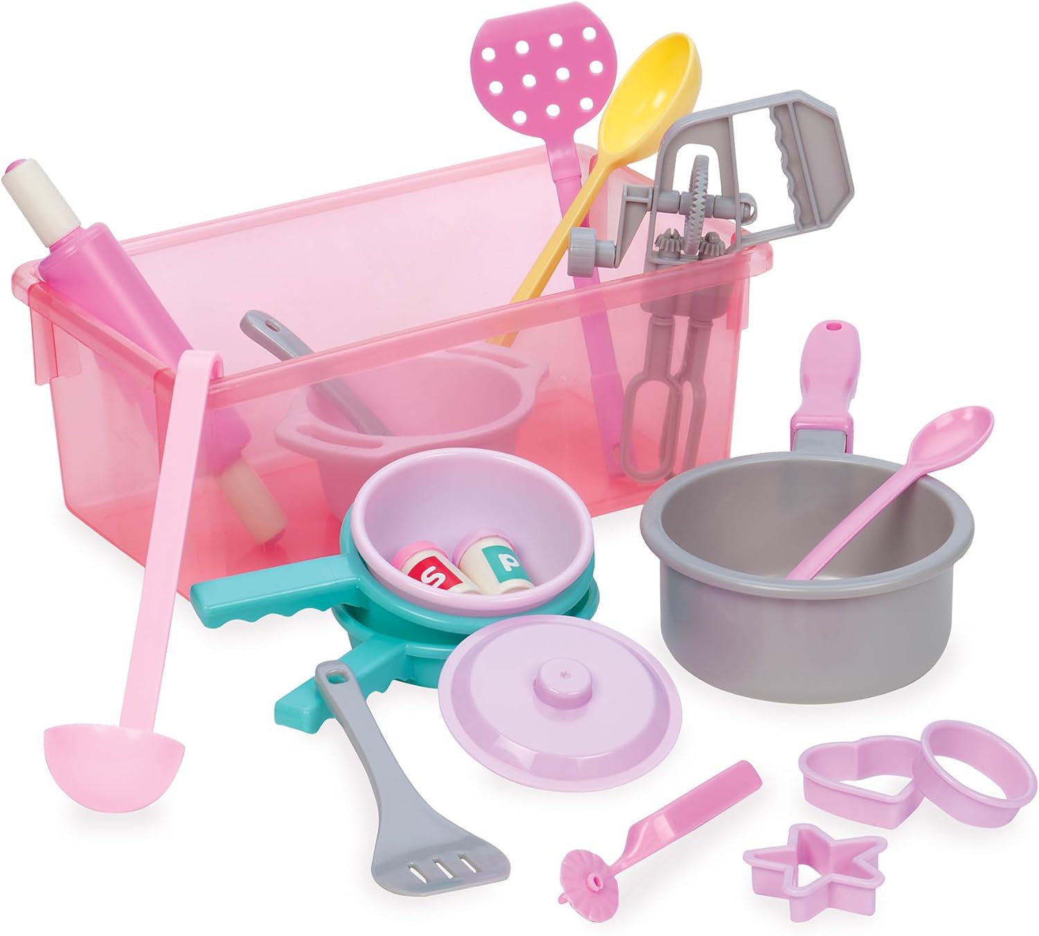 Amazon.com: Play Circle by Battat – Making Dinner for Eight Home ...