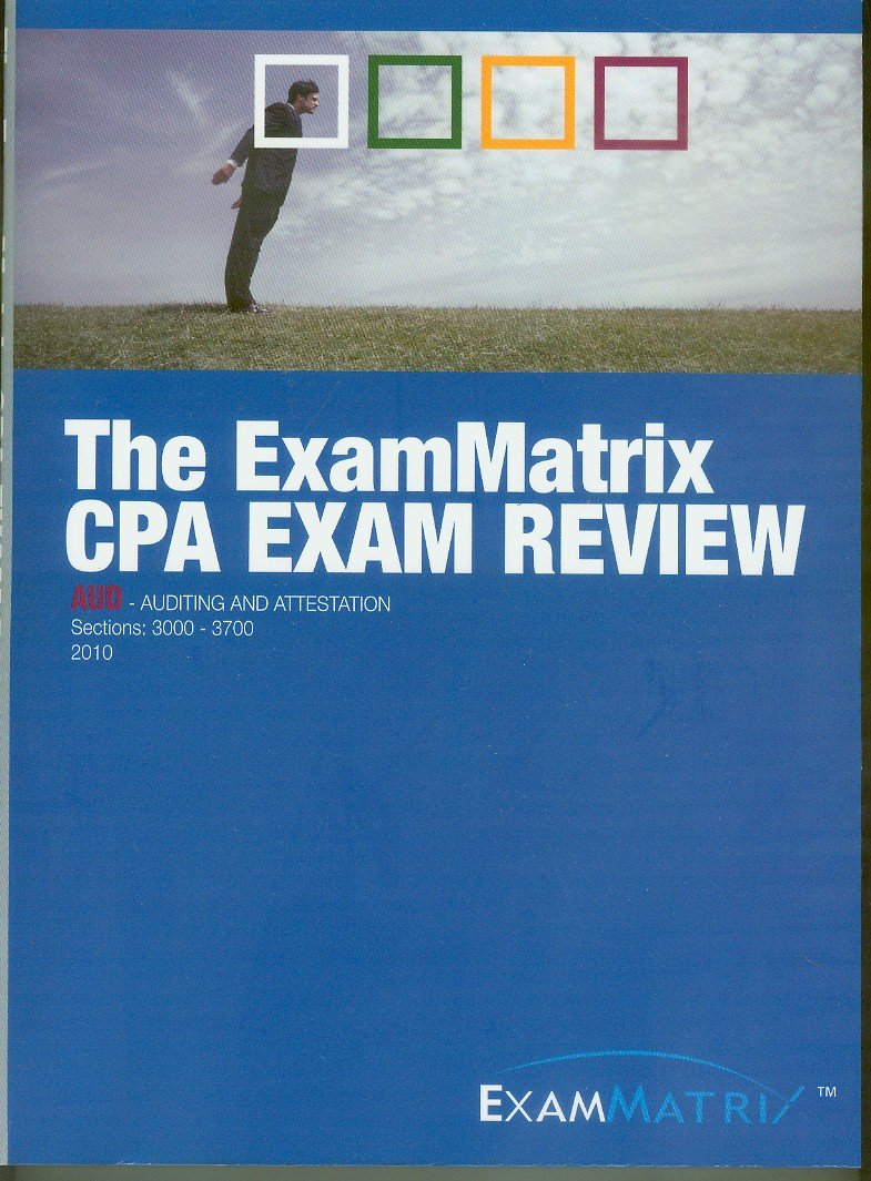 ExamMatrix CPA Exam Review Textbook AUD Auditing and Attestation ...