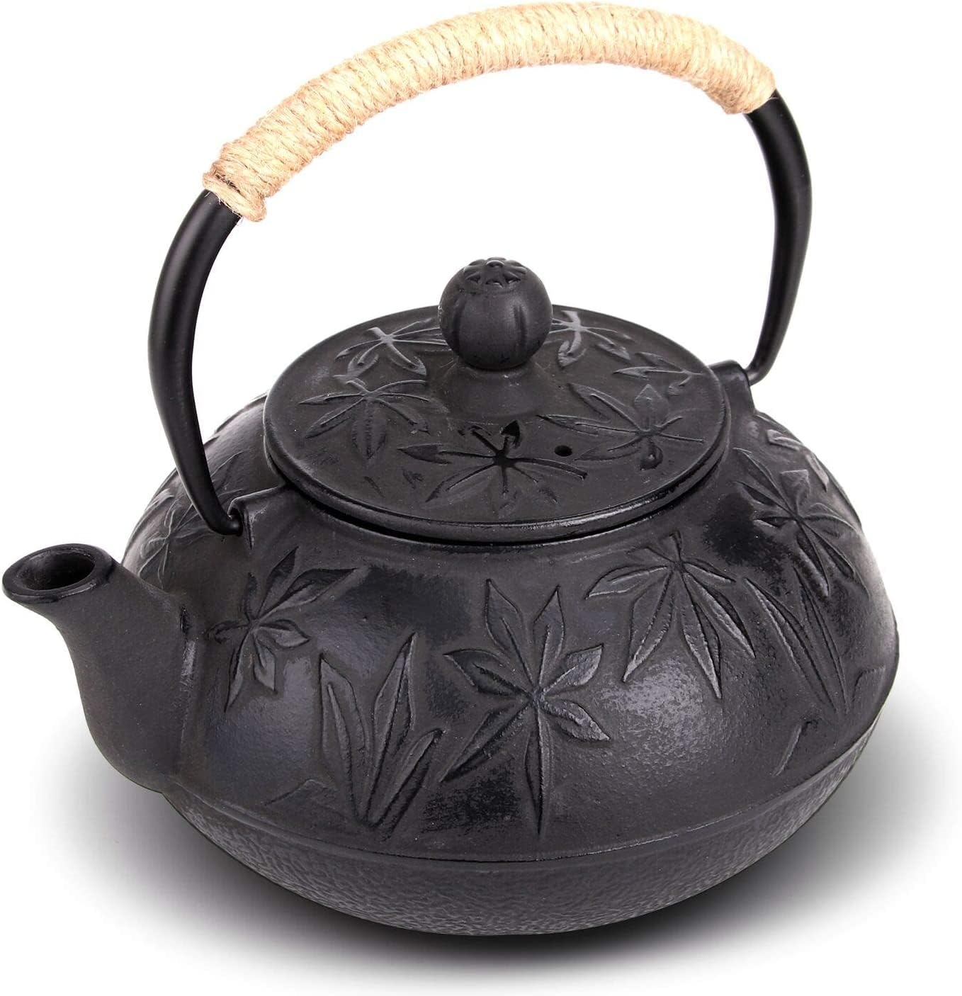 Webao Cast Iron Teapot 800 ml Asian Teapot Tea Kettle with Stainless ...