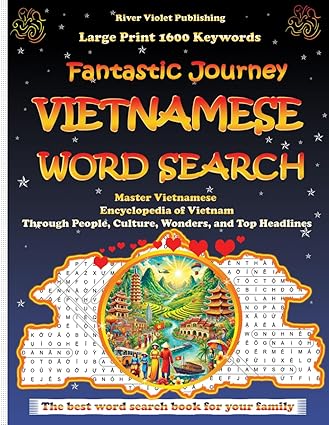 VIETNAMESE WORD SEARCH: Fantastic Vietnam Journey - Large Print Puzzles ...