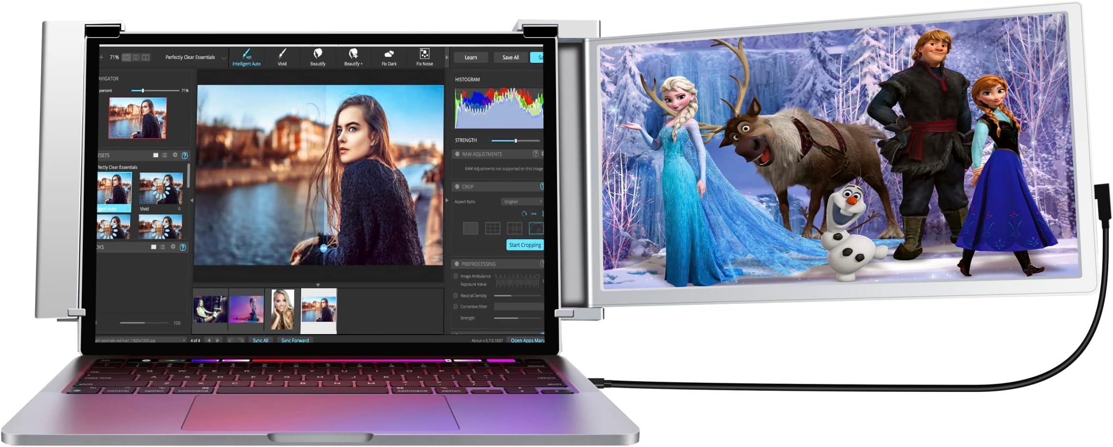 Lenovo Thinkvision M14T, 14 Inch (35.56 Cms) Fhd IPS 1920 x 1080 ...