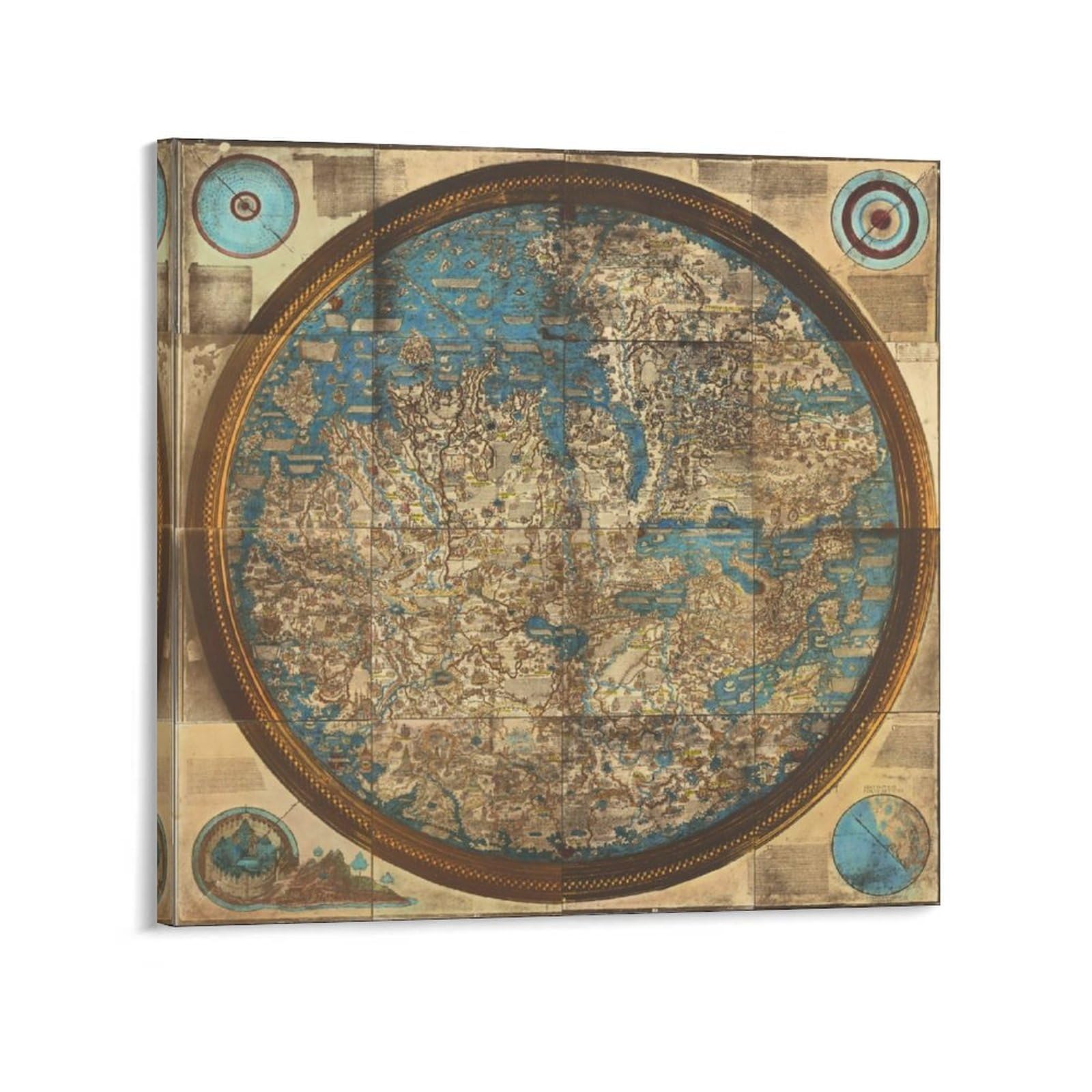 Buy Giant Medieval of The World pa Mundi Antique Old World Atlas ...