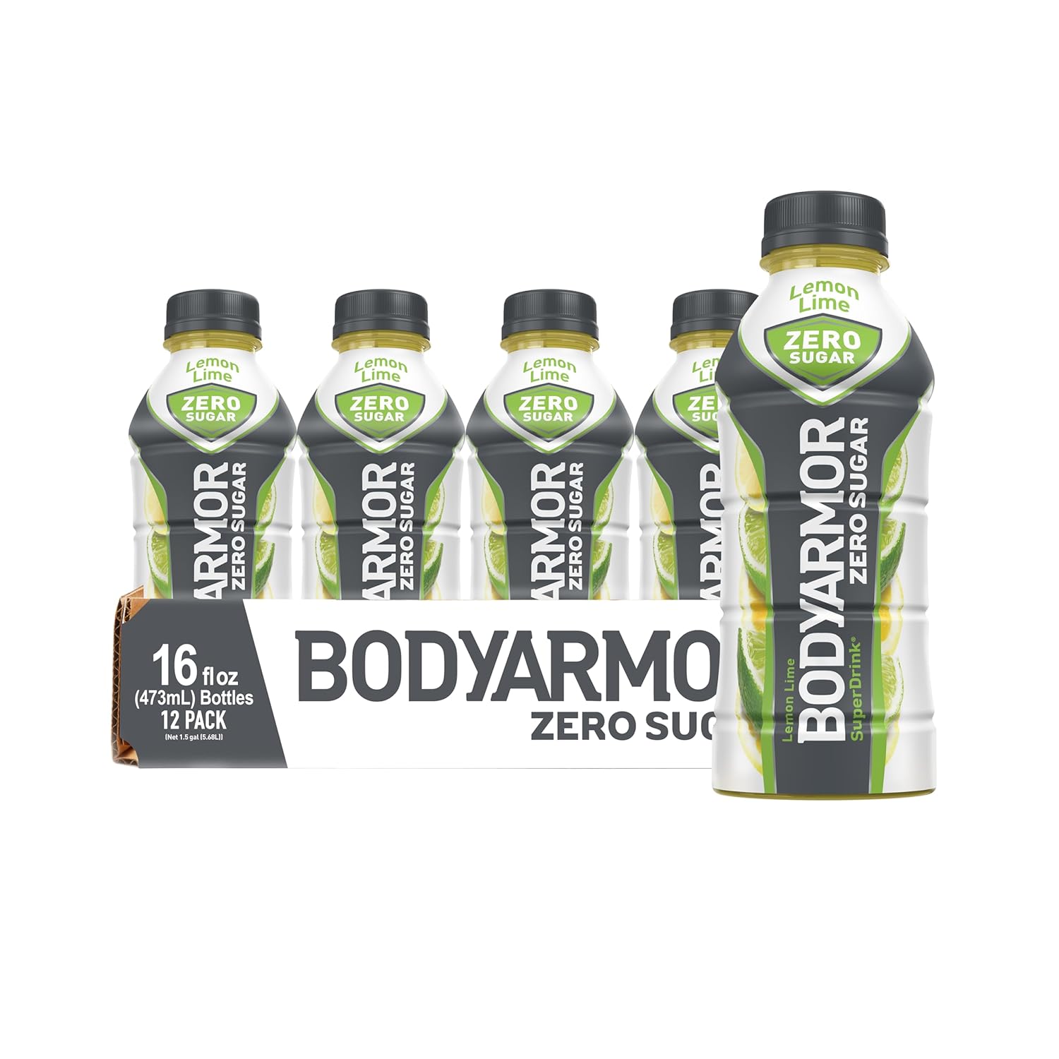 Amazon.com : BODYARMOR ZERO Sugar Lemon Lime, Sugar Free Sports Drink ...
