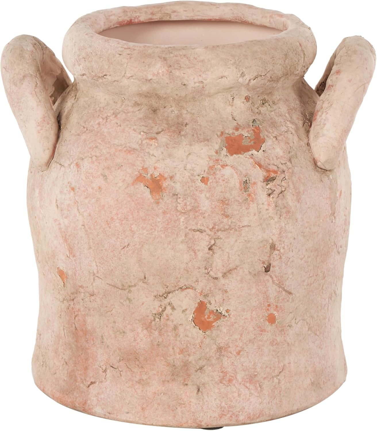 Amazon.com: Deco 79 Ceramic Antique Style Distressed Vase with Handles ...