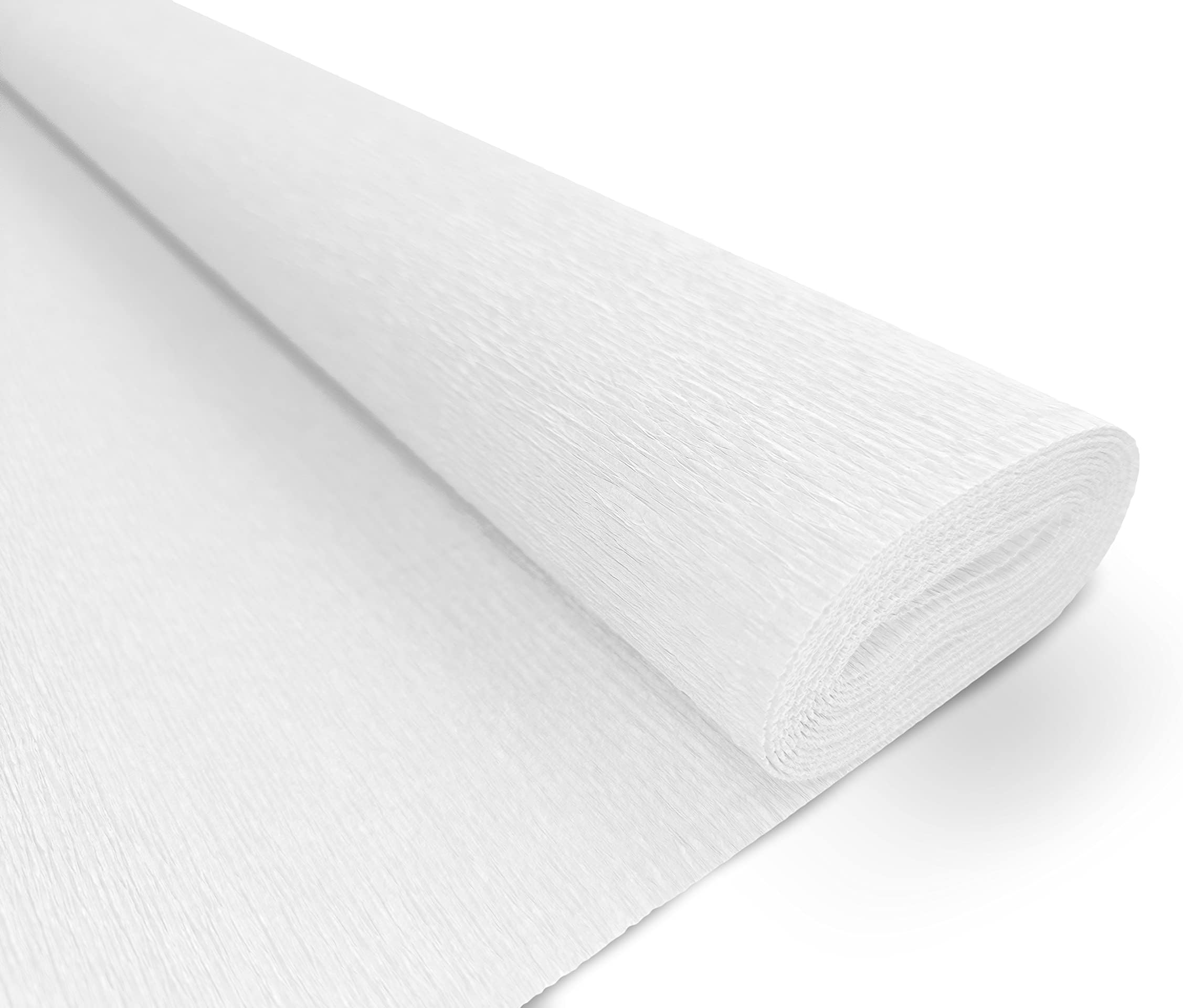 Crepe Paper White 1.5m X 50cm : Amazon.co.uk: Home & Kitchen