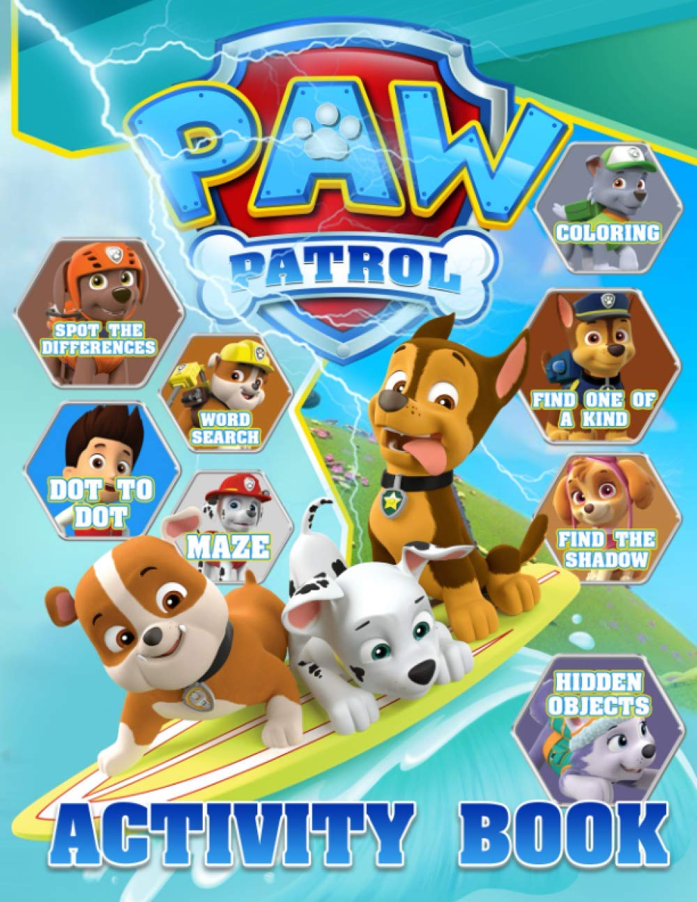 Buy Paw Patrol Activity Book: The Color Wonder Coloring, Spot ...
