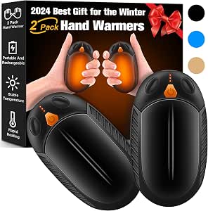 Amazon.com: Hand Warmers Rechargeable, 2 in 1 Hand Warmer Protable ...