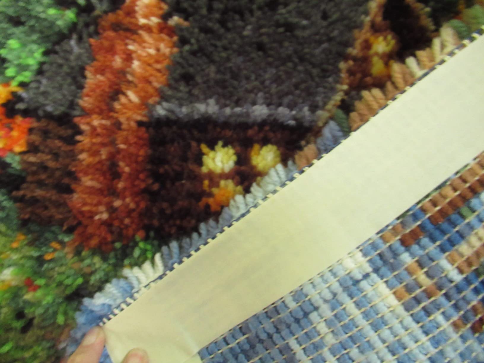 Amazon.com: Wrights Bondex Iron-On Twill Rug & Canvas Binding 2" X2yd ...