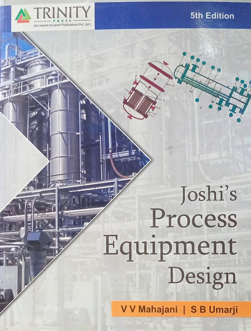 Joshi's Process Equipment Design By VV Mahajani SECOND HAND BOOK NVB ...