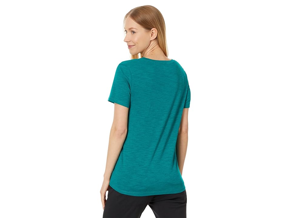 Tasc Performance Allways V-Neck Tee (Jade) Women's Clothing ...
