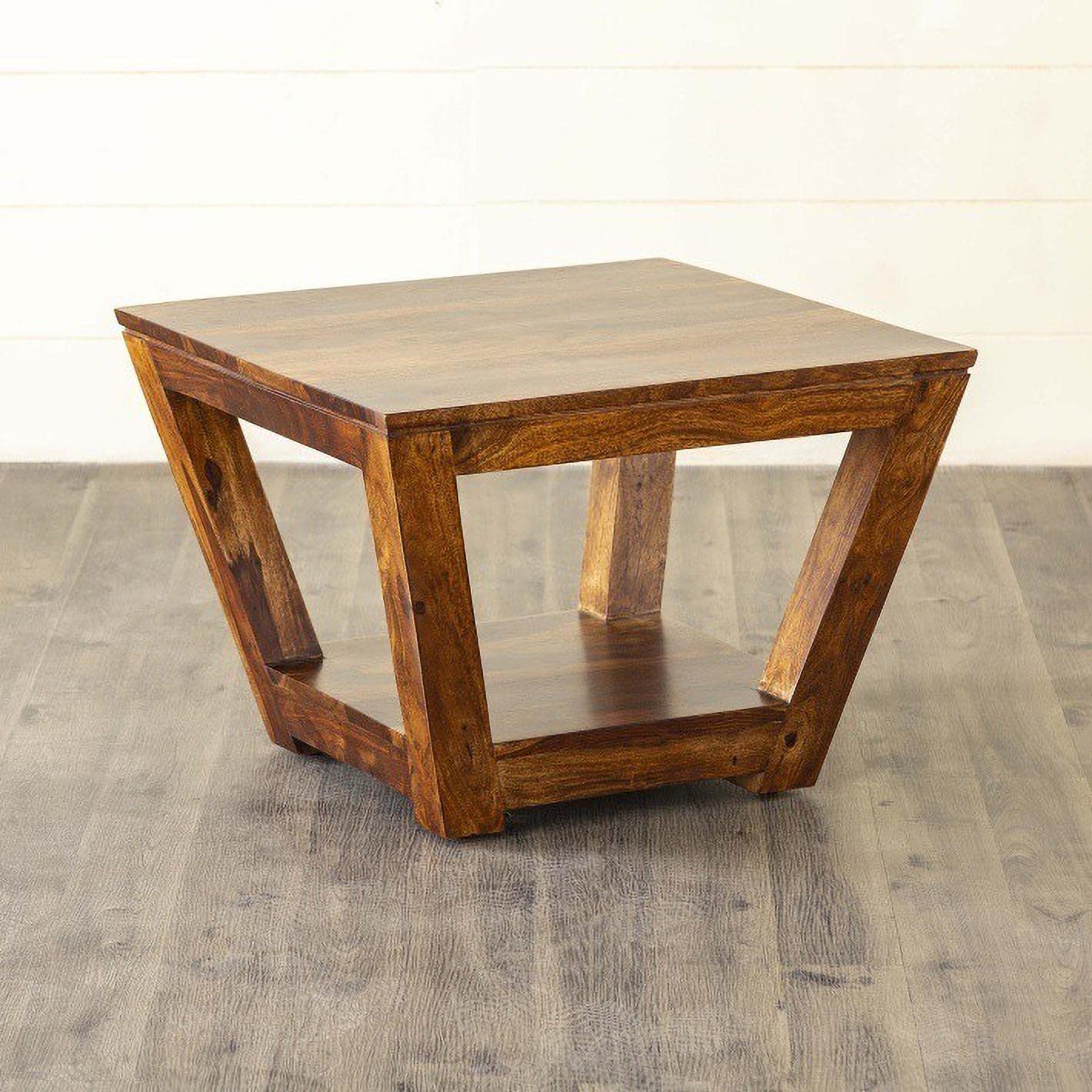 SMAART CRAAFTS Ellen Solid Wood Centre Table for Living Room | Premium ...