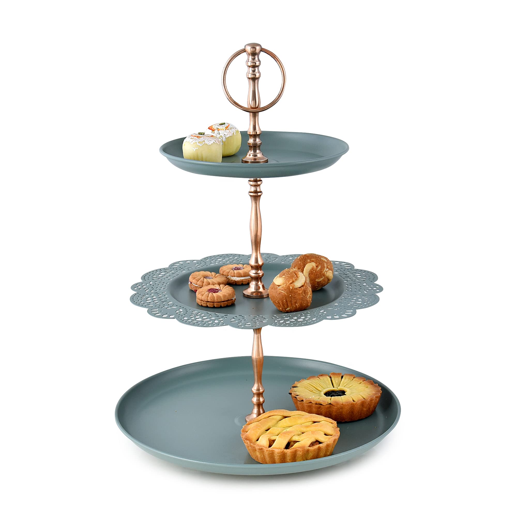Buy Elan 3 Tier Cake Cupcake Stand, Multipurpose Serving Stand | Mild ...