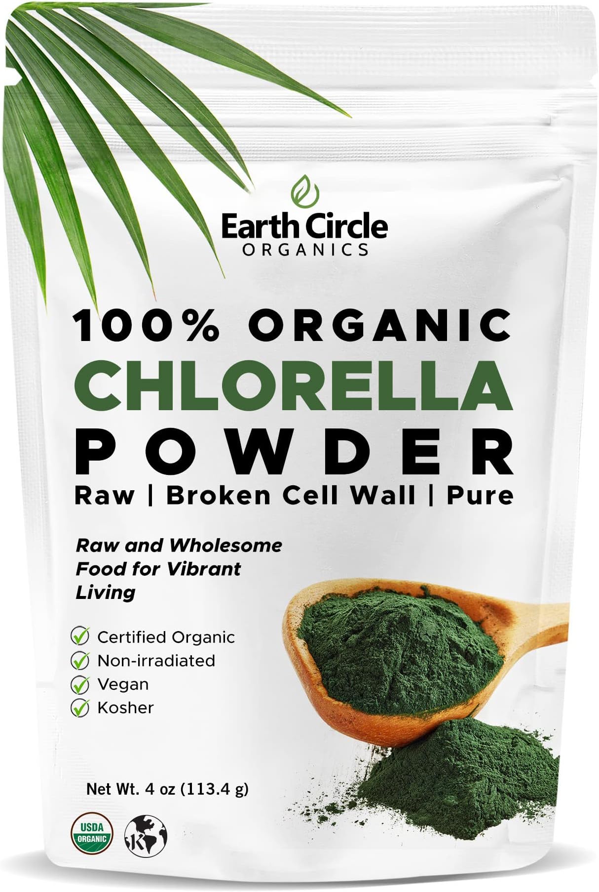Amazon.com: Sunlit Best USDA Organic Chlorella Spirulina Powder - 100% ...