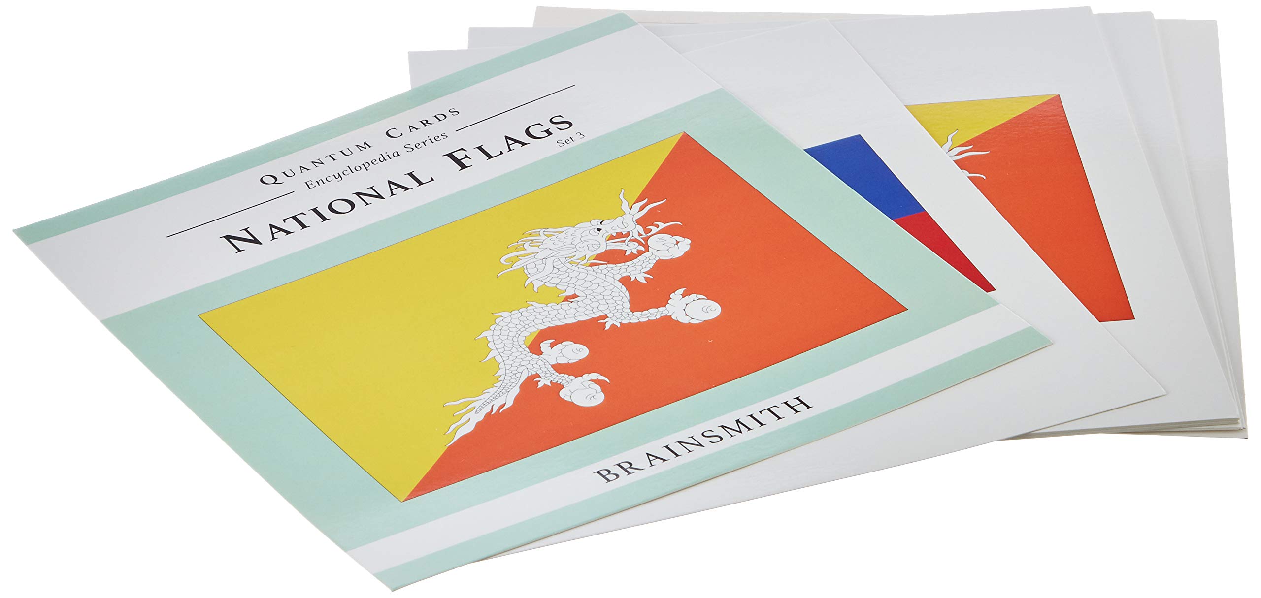 Buy Brainsmith Quantum Flash Cards, National Flags - Educational ...