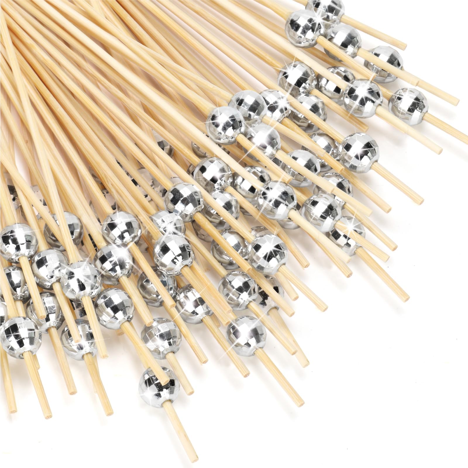 Amazon.com | 200PCS Cocktail Picks, Disco Ball Decorative Toothpicks ...